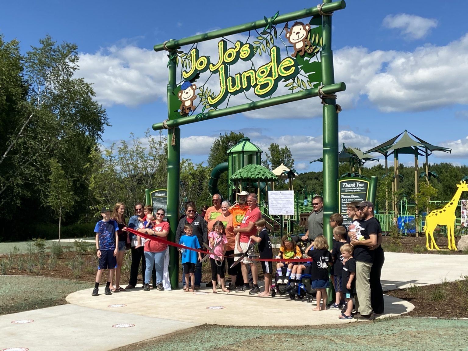 JoJo’s Jungle playground holds grand opening celebration | WDEZ 101.9 ...